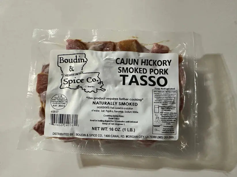Hickory Smoked Pork Tasso - Authentic Louisiana Cajun Smoked Meat ...